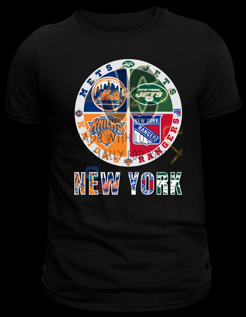 Jets, Mets, Knicks and Rangers - Etsy