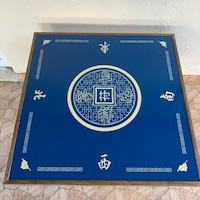 Floating Mahjong Table for Pool: Built-in Tile & Cup Holders. Pooling ...