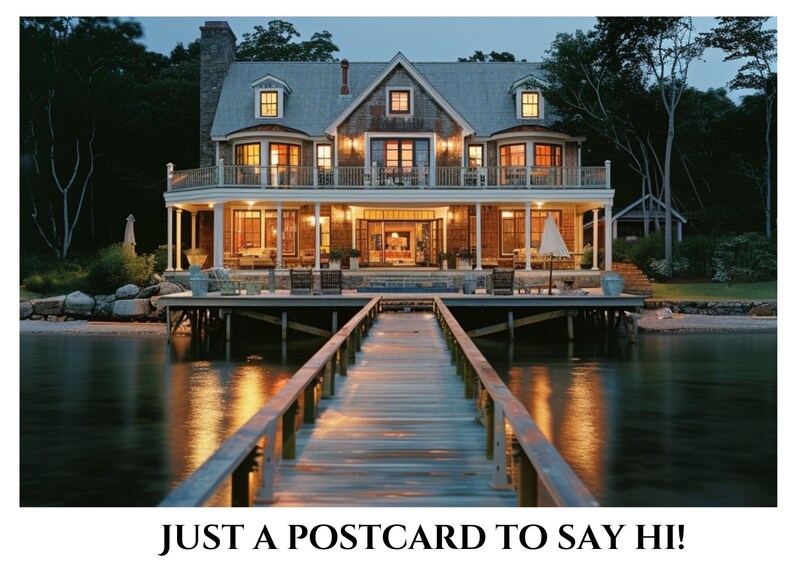 Beach House Postcards - Etsy