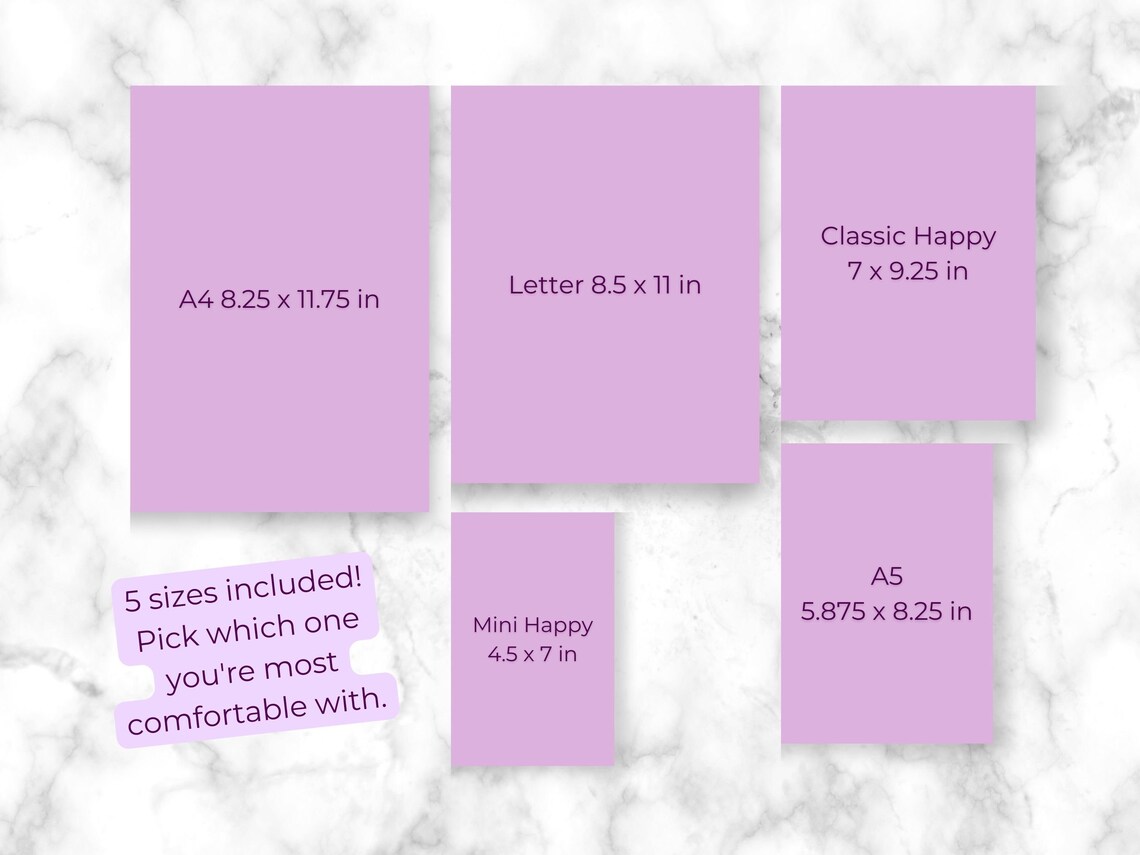 Minimalist Address Book Printable | Contact List Planner Inserts | PDF ...