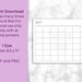 Printable Blank Calendar 3 | Monthly Planner | Simple & Minimal ...