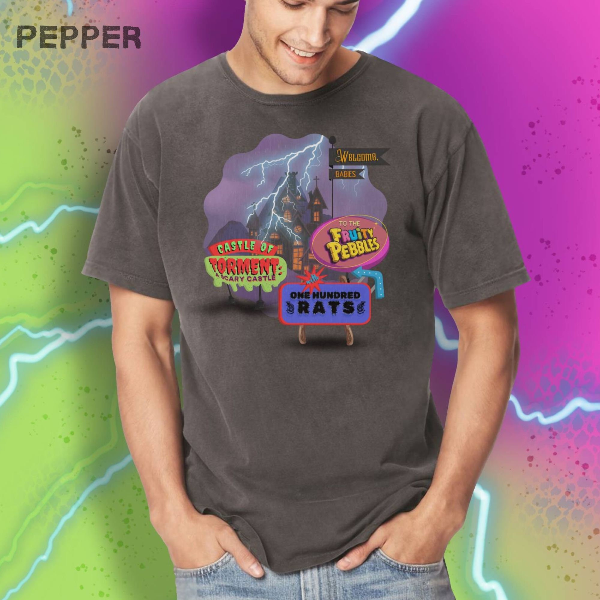 Fruity Pebbles Castle of Torment Tshirt, MBMBAM the Adventure Zone, DND ...