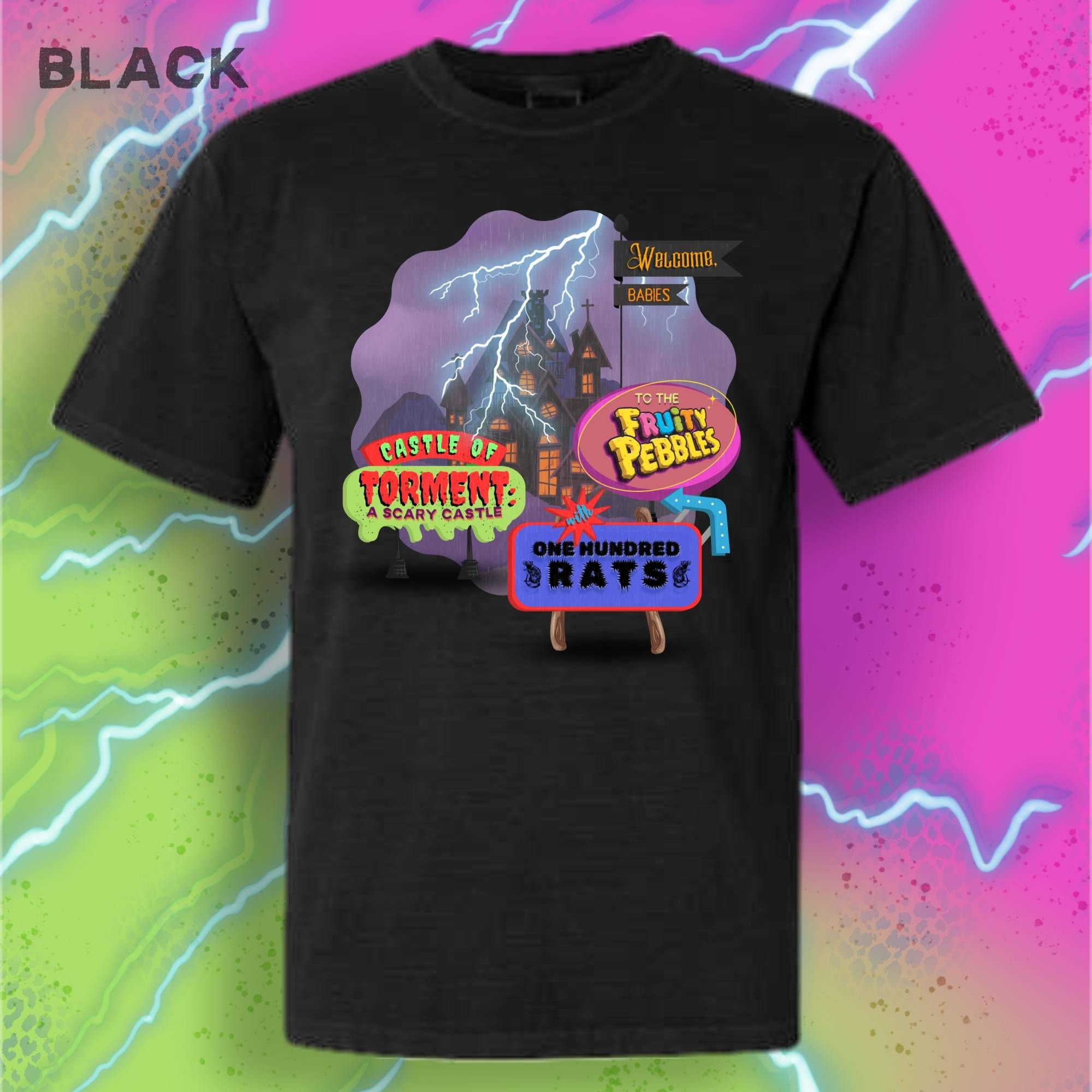 Fruity Pebbles Castle of Torment Tshirt, MBMBAM the Adventure Zone, DND ...