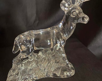 Princess House Wonders of the Wild "the Bull" Clear Lead Crystal ...