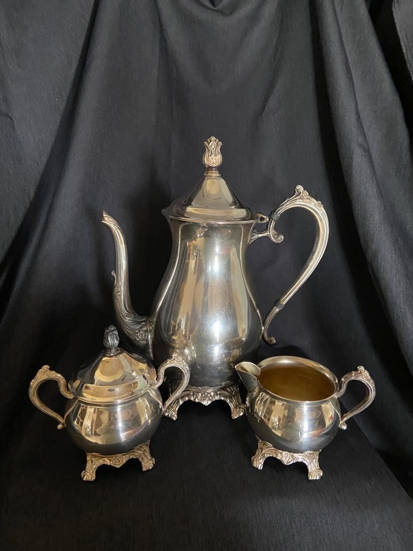 F.B. Rogers Silver Plate Tea Set | Etsy