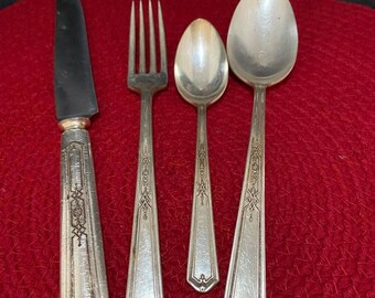 Oneida Community Tudor Plate Flatware | Etsy