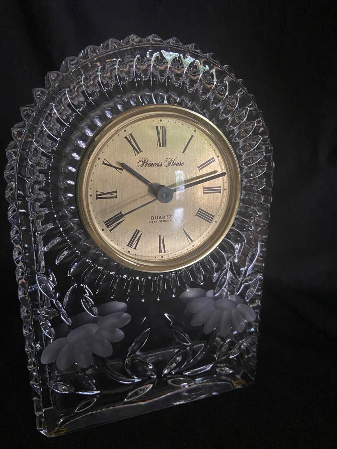 Princess House Crystal Hostess Clock - Etsy