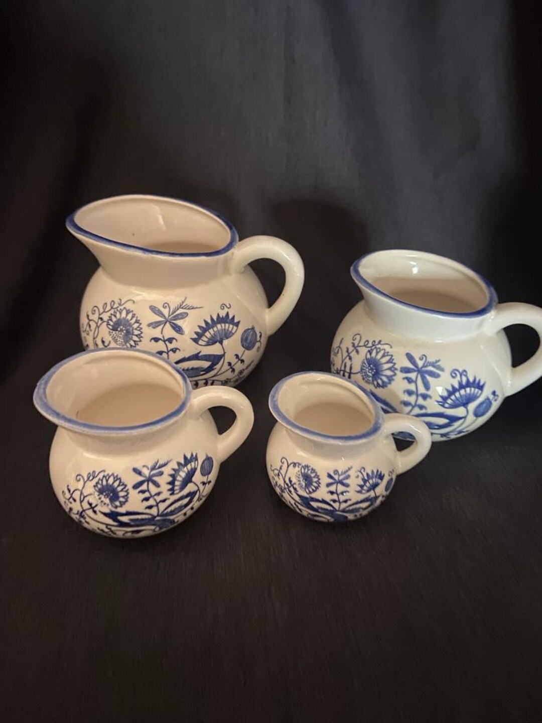 Blue Onion Measuring Cup Set - Etsy
