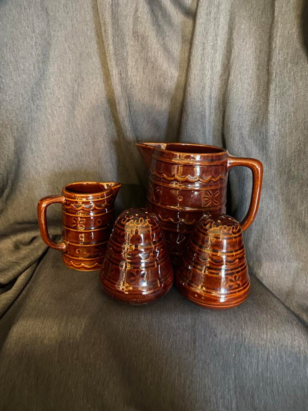 Vintage Marcrest Stoneware Collection - Etsy