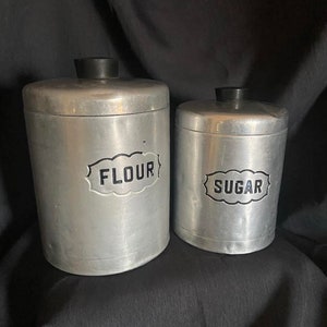 Steelmaster Aluminum Canisters - Etsy
