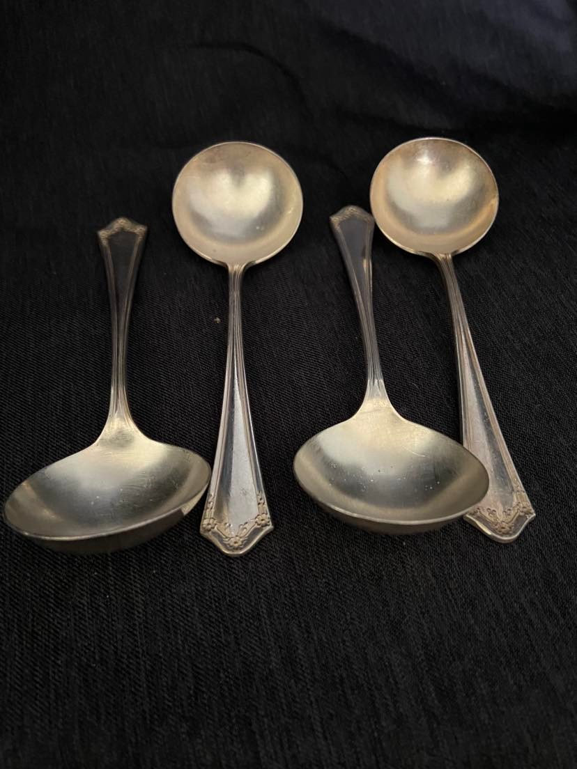 Oneida Community Par Plate Primrose Soup Spoons - Etsy