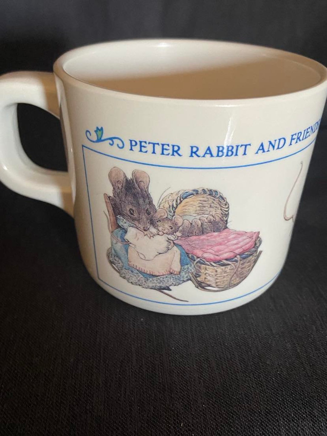 Vintage Peter Rabbit and Friends Melamine Cup - Etsy