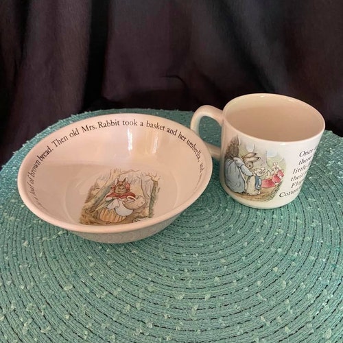 PETER RABBIT Beatrix Potter Peter Rabbit in the Watering Can - Etsy