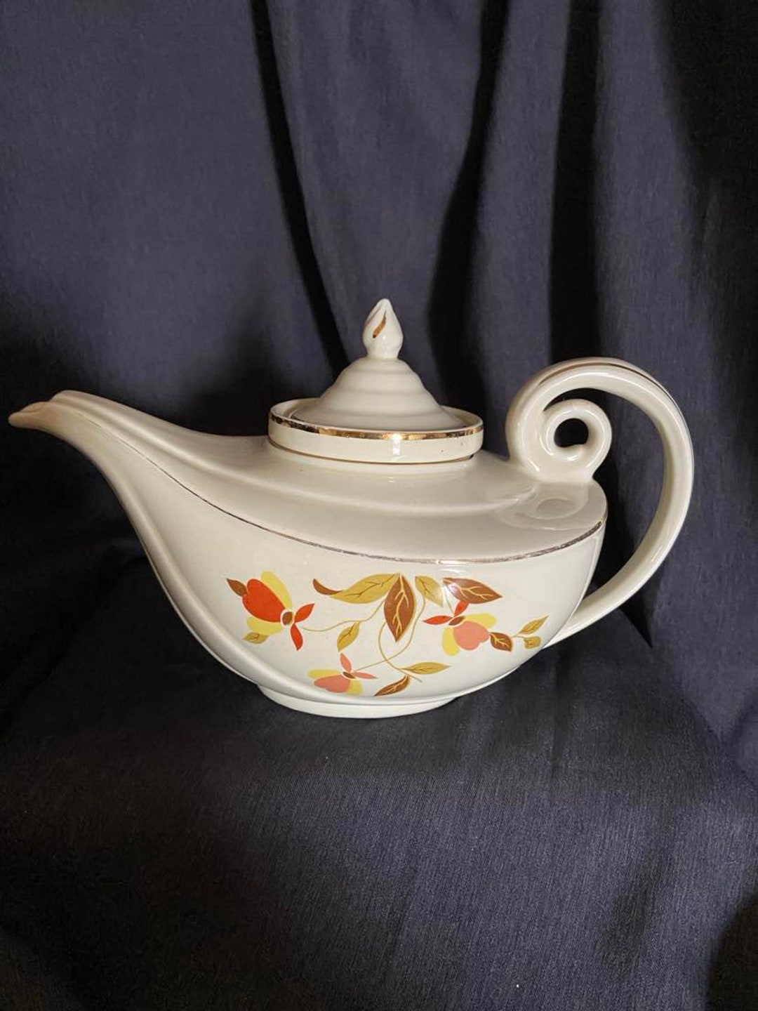 Hall Jewel Tea Aladdin Lamp Teapot With Infuser - Etsy