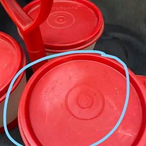 Limited Edition Tupperware Condiment Set - Etsy