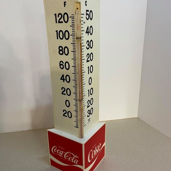 Coca Cola Thermometer - Etsy
