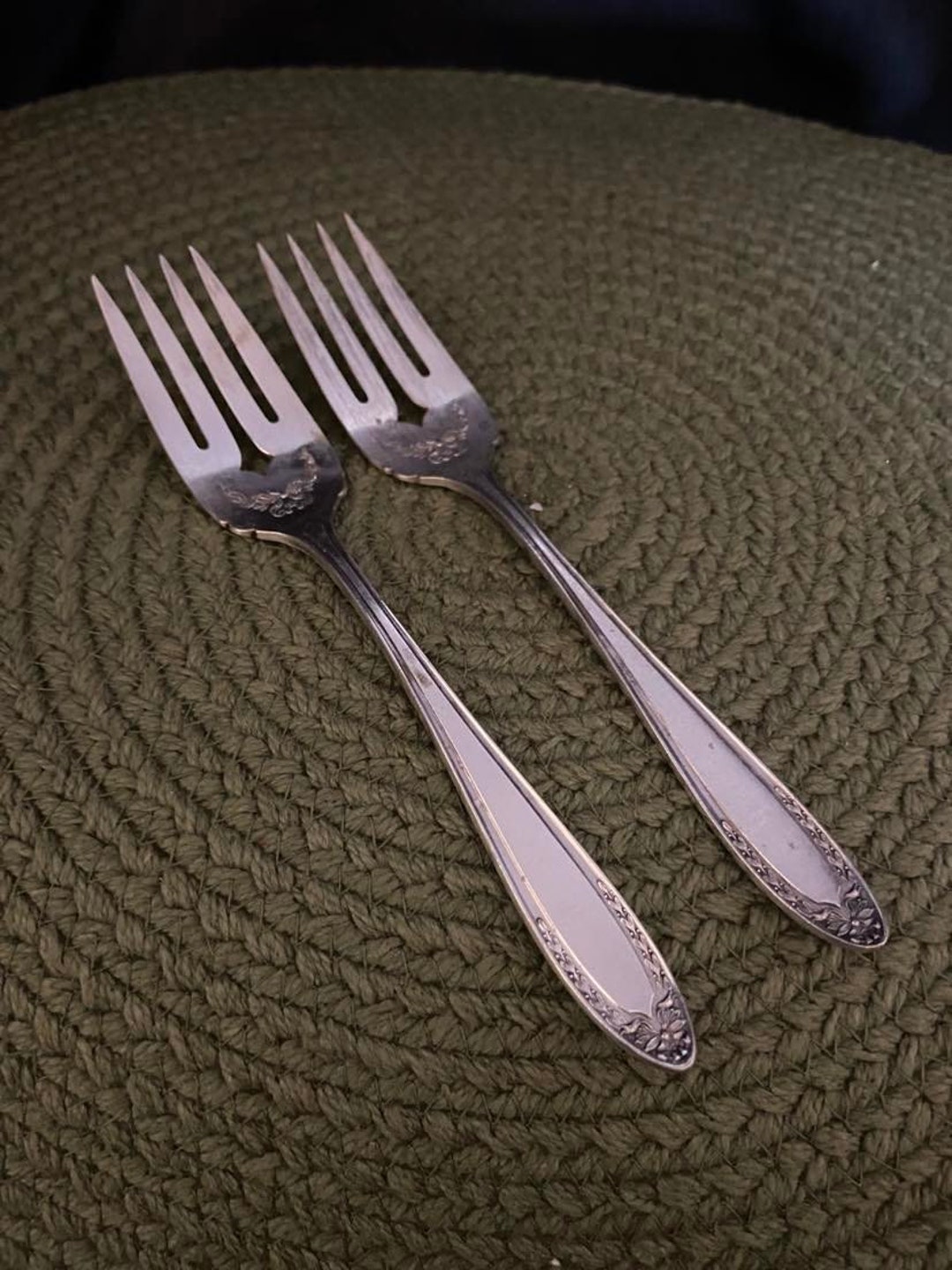 Oneida Community Par Plate Salad Forks - Etsy
