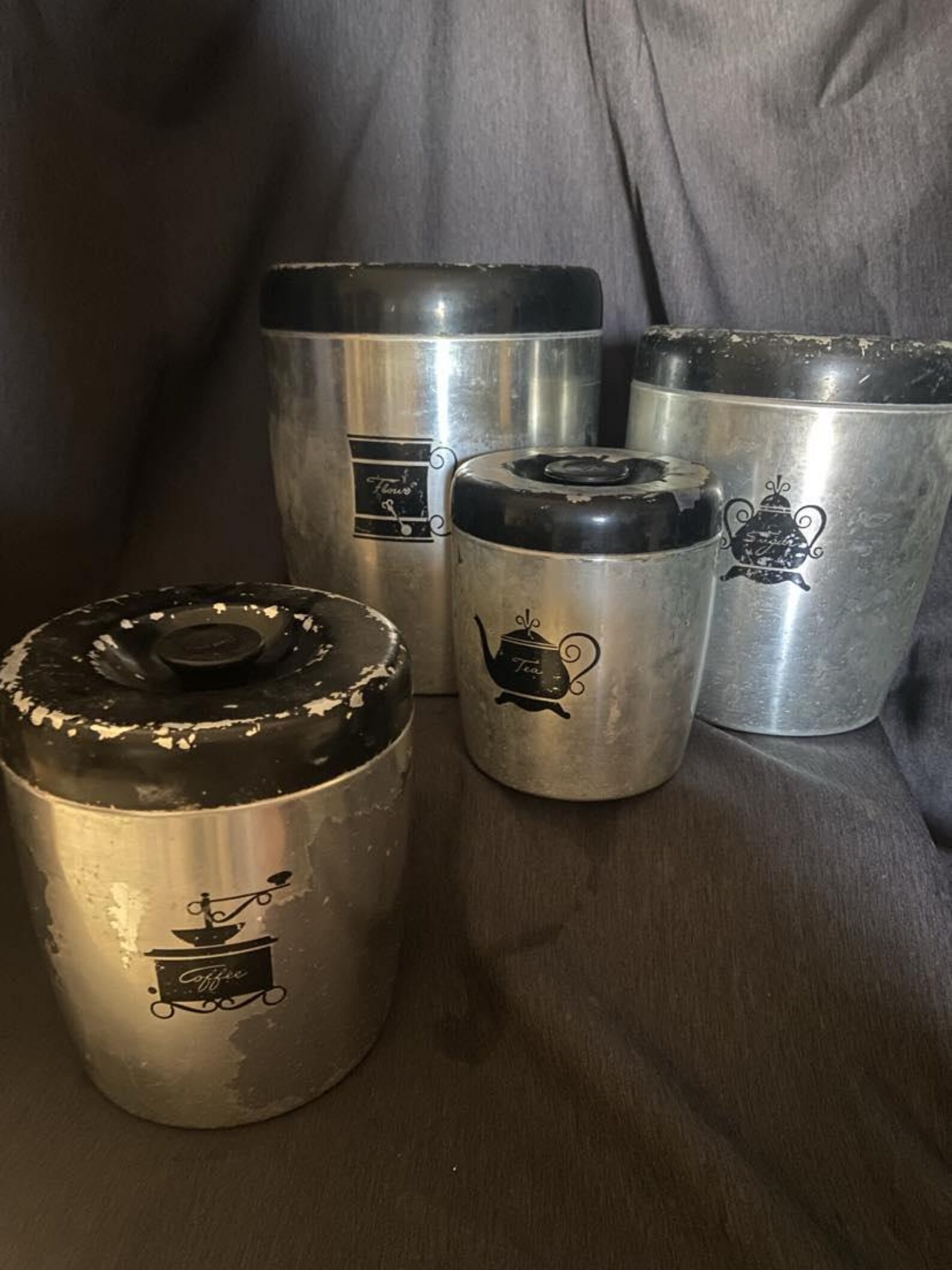Westbend Aluminum Canister Set - Etsy