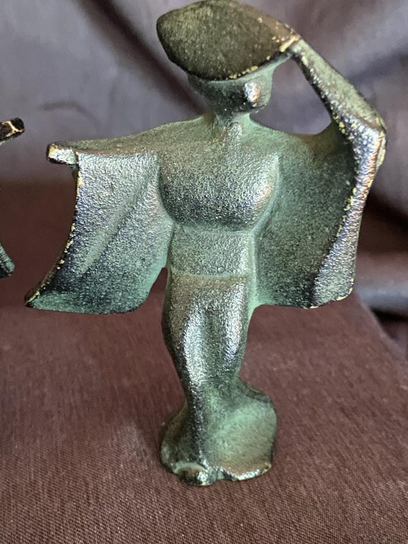 Cast Iron Japanese Geisha Girls Figures - Etsy
