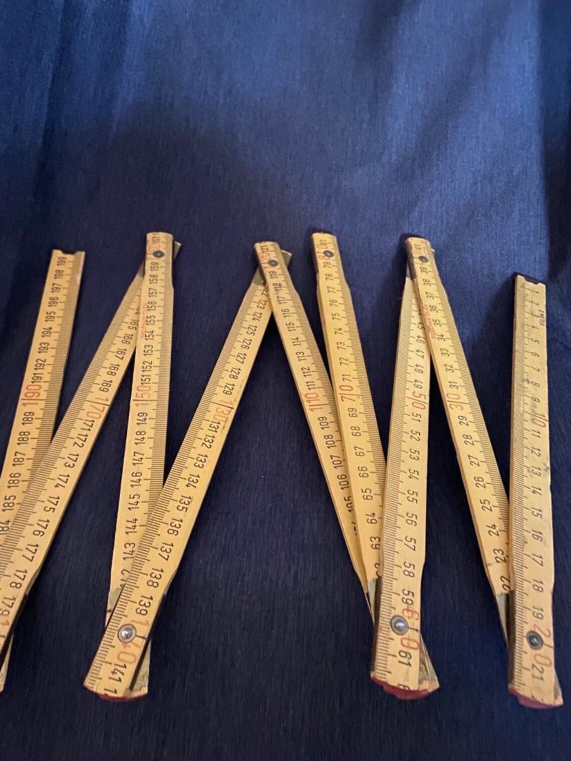 Gelenke Olen Wooden Folding Measuring Stick | Etsy