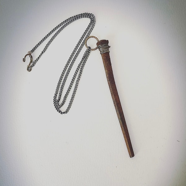 Nail Necklace - Etsy