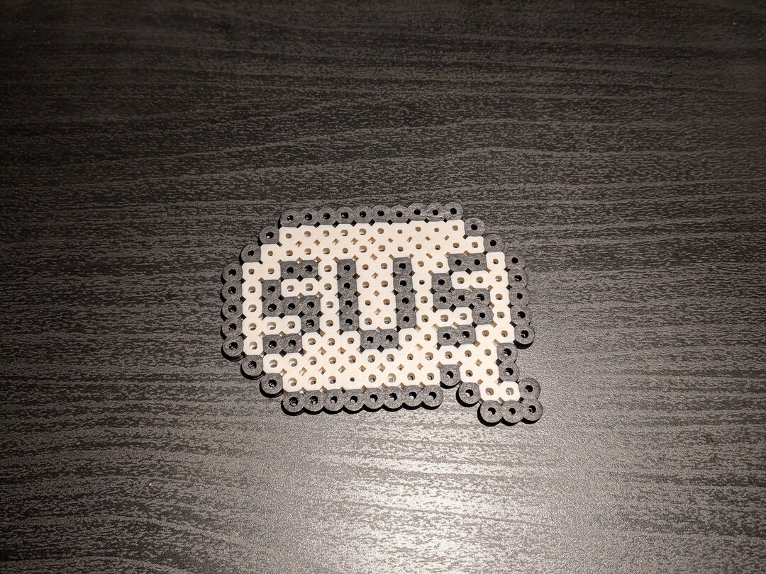 Sus Word Plaque Gaming Inspired Fuse Beads Magnet or Keychain - Etsy