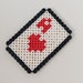 Ace of Hearts Playing Card Inspired Fuse Beads MAGNET ONLY - Etsy