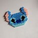 Blue Alien Inspired Fuse Beads Keychain or Magnet - Etsy