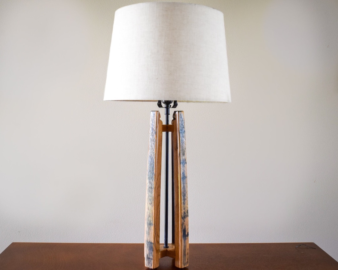 Bourbon Barrel Stave Lamp - Etsy