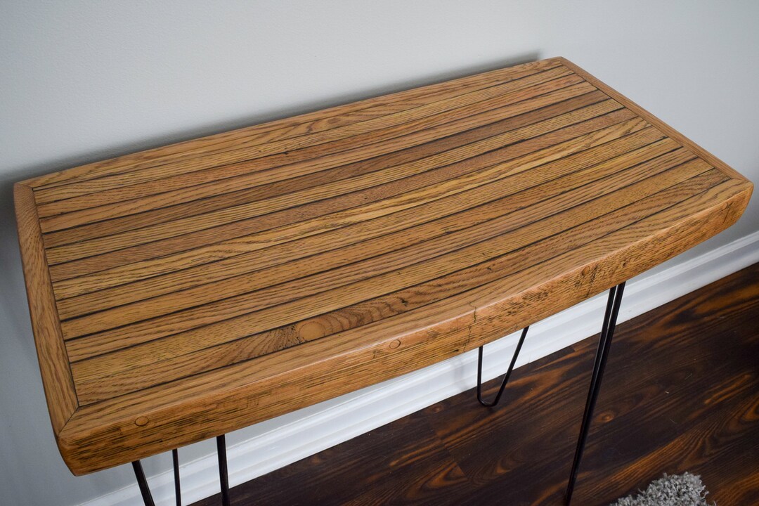 Bourbon Barrel Stave Accent Table - Etsy