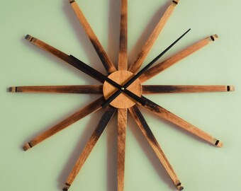 Buffalo Trace Wall Clock, Fathers Day Gift, Bourbon Gifts for Men, Bar ...