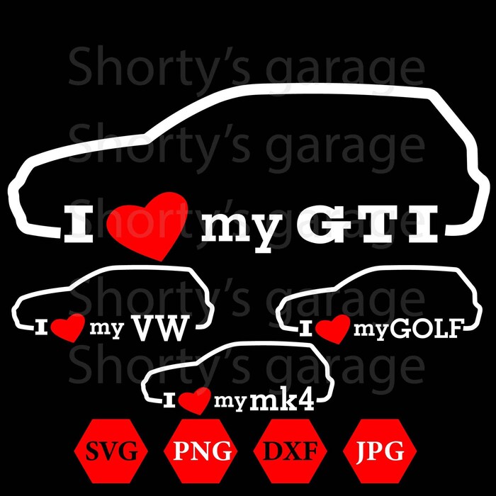 Golf Gti Svg - Etsy