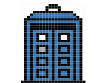 Crochet Tardis - Etsy