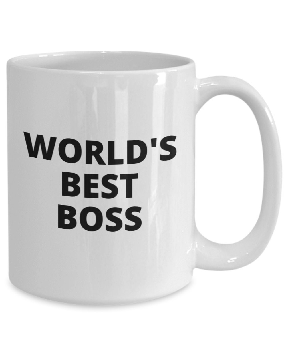 World's Best Boss Best Boss Coffee Mug Funny Mug for | Etsy