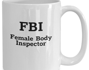 Fbi Female Body Mug - Etsy
