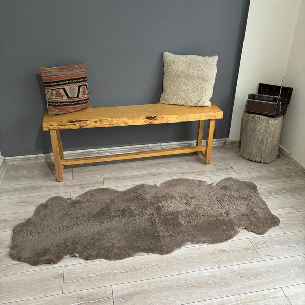 Sheepskin Bench - Etsy