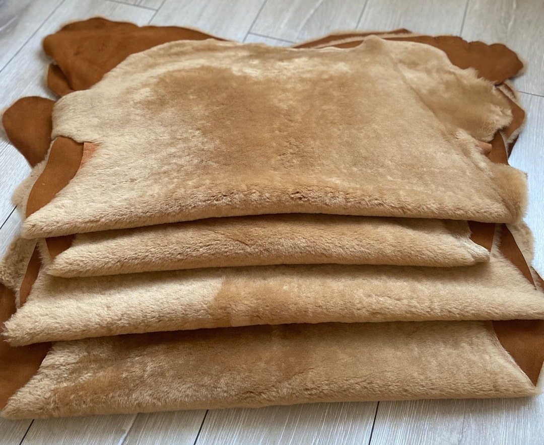 Genuine Sheepskin ,upholstery Leather,fur Floor Rug,home Decor,short ...