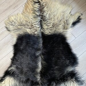 Natural Goatskin Rug, Goat Hide, Goatskin Pelt ,genuine Leather ...