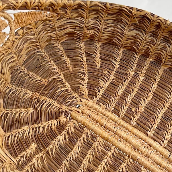 Pine Needle Basket - Etsy
