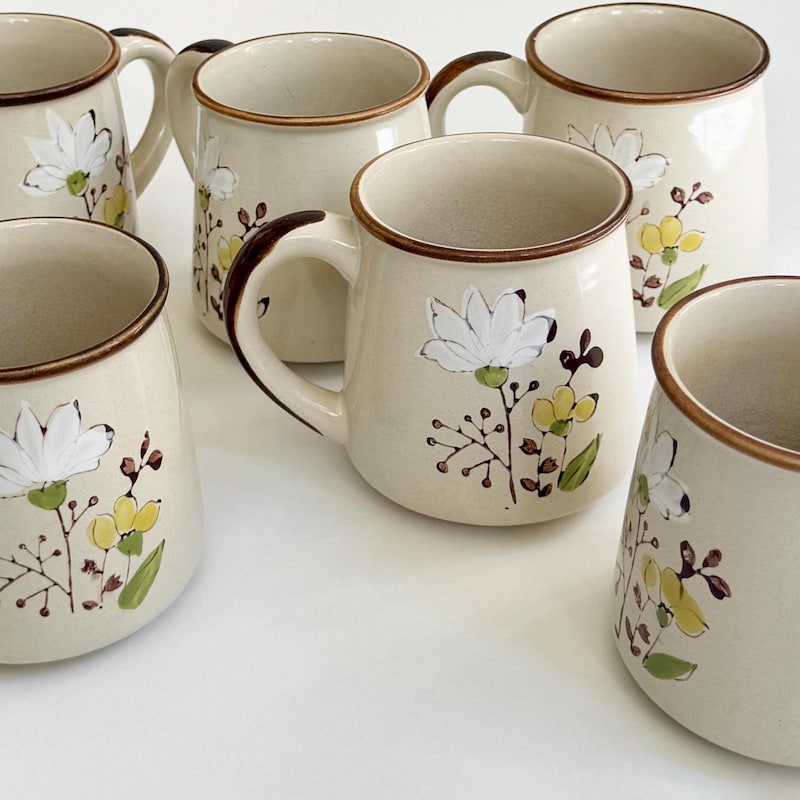 Floral Mug - Etsy