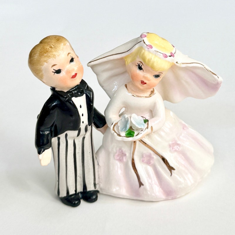 Porcelain Bride Groom Vintage - Etsy