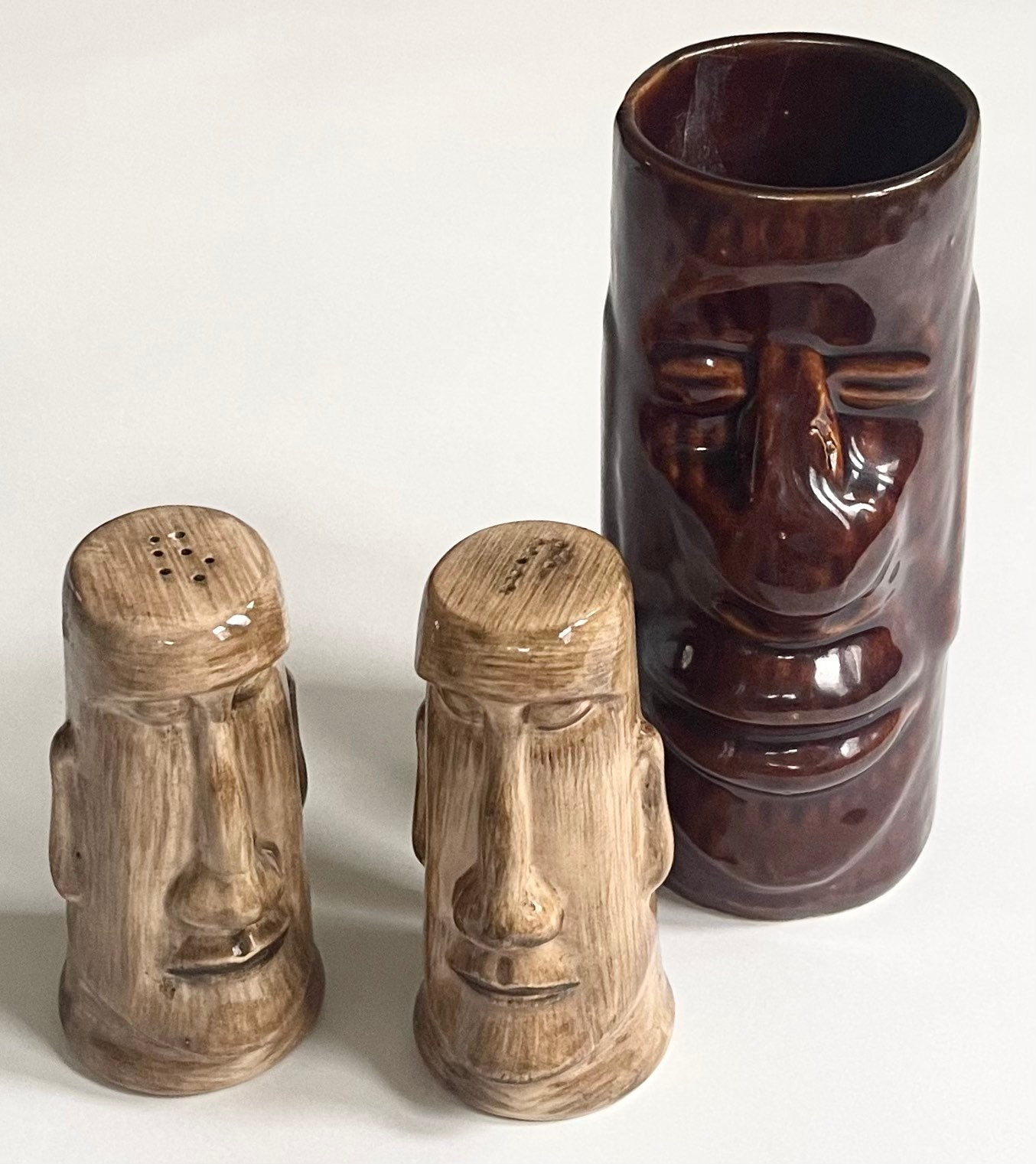 Kahiki Tiki Mug Salt Pepper Shaker from Kahiki Supper Club Columbus OH ...