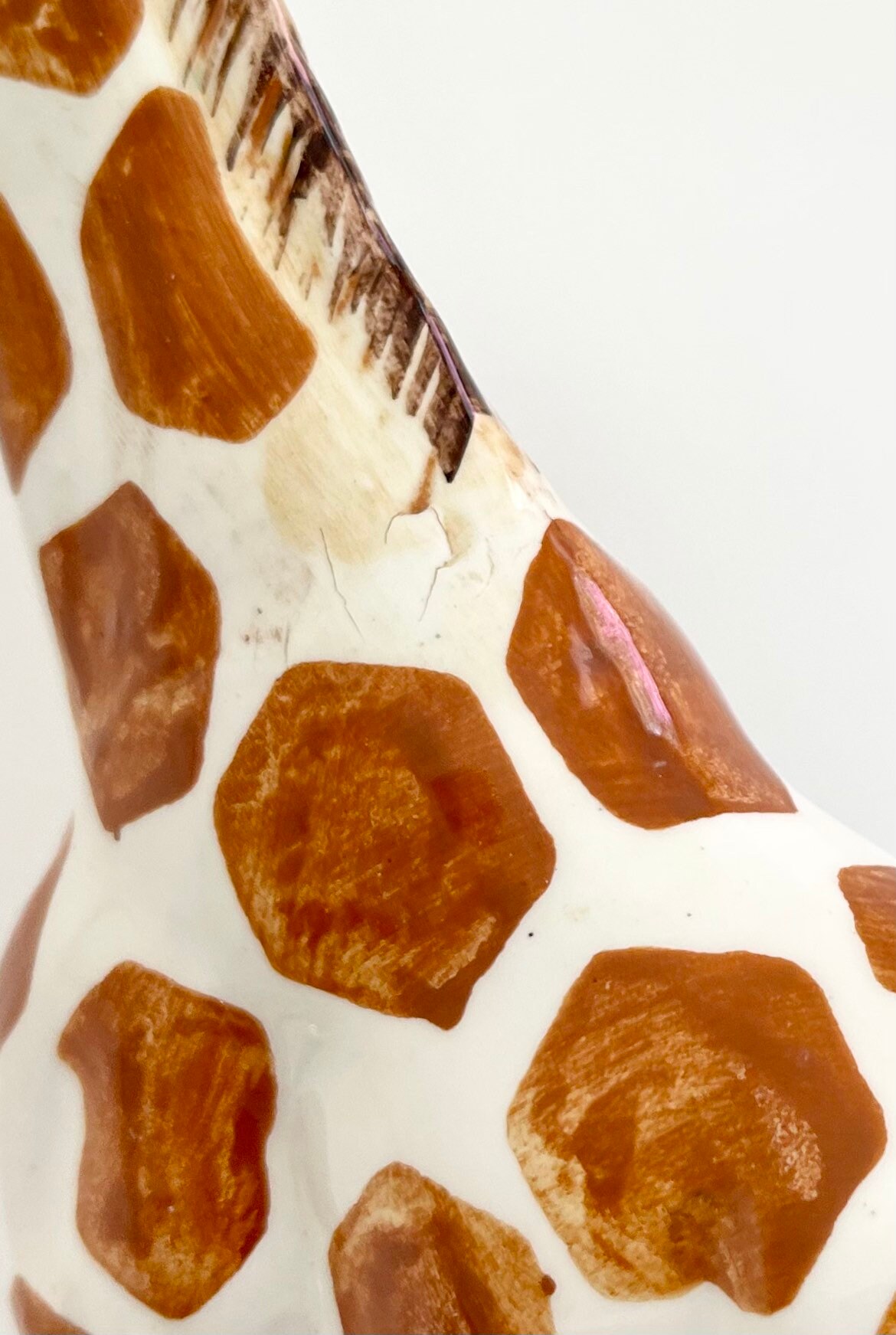 Large Ceramic Giraffe Figurine Sculpture Maker Hallmarked N Crown ...