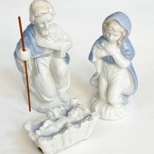 Lefton Japan Nativity Scene Set 1735 Original Box Mid Century Vintage ...