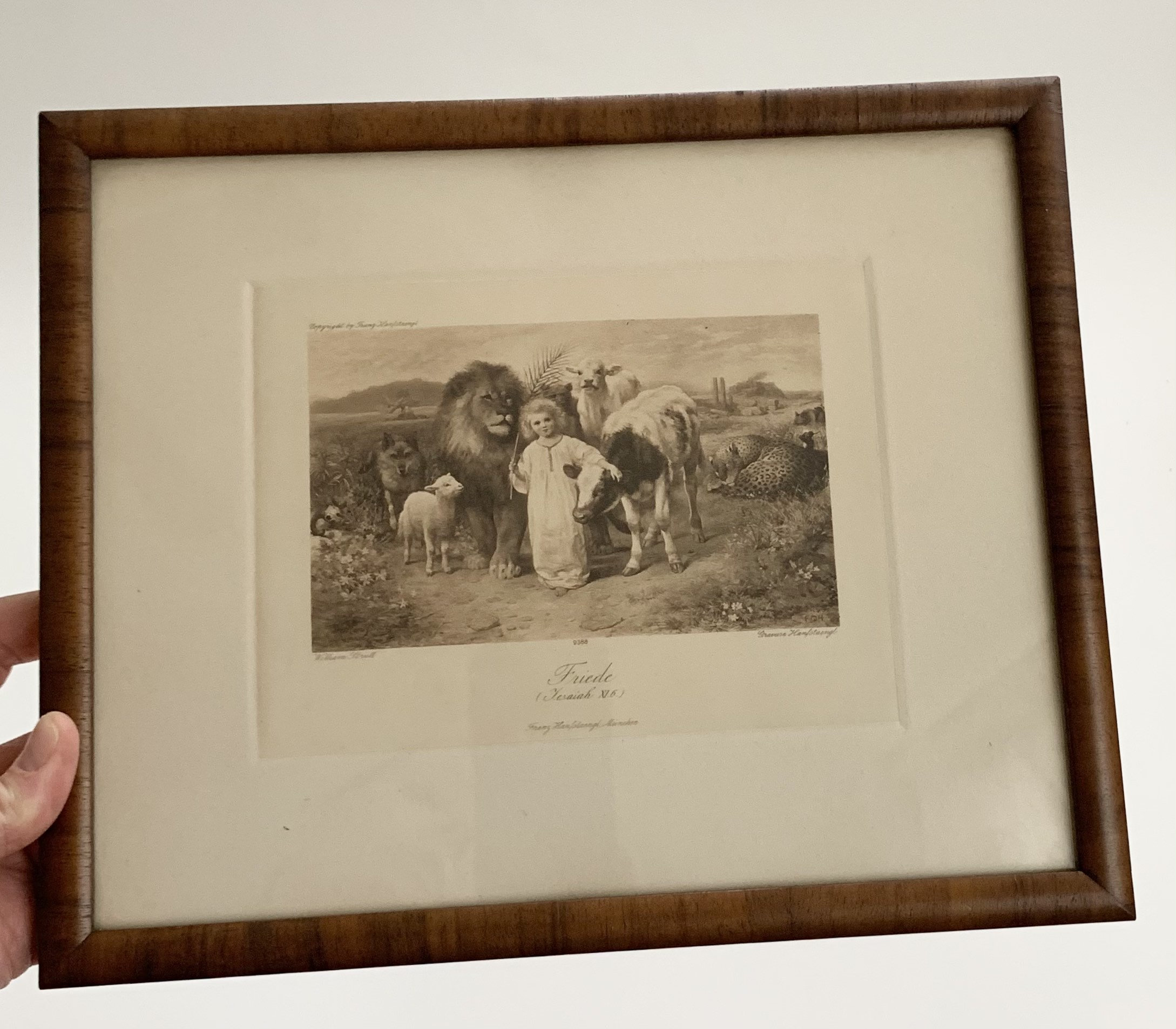 Antique William Strutt Lithograph Print Soft Sepia Tone And A Child ...