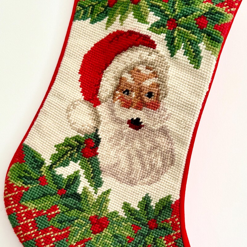 Needlepoint Stocking - Etsy