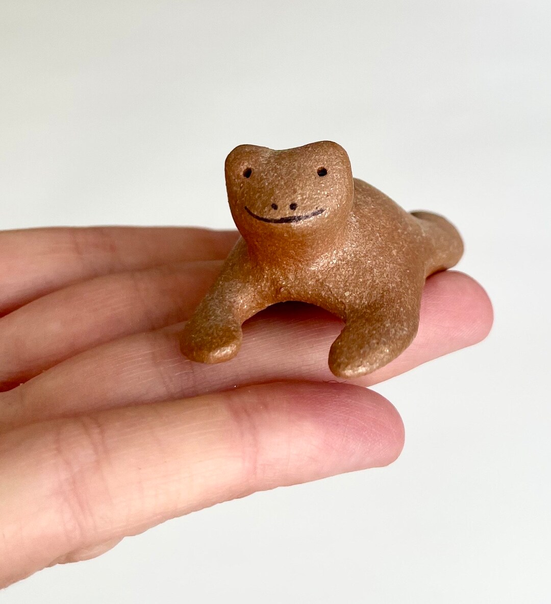 Micaceous Clay Bear Tesuque Pueblo New Mexico Signed Reyes Vintage ...