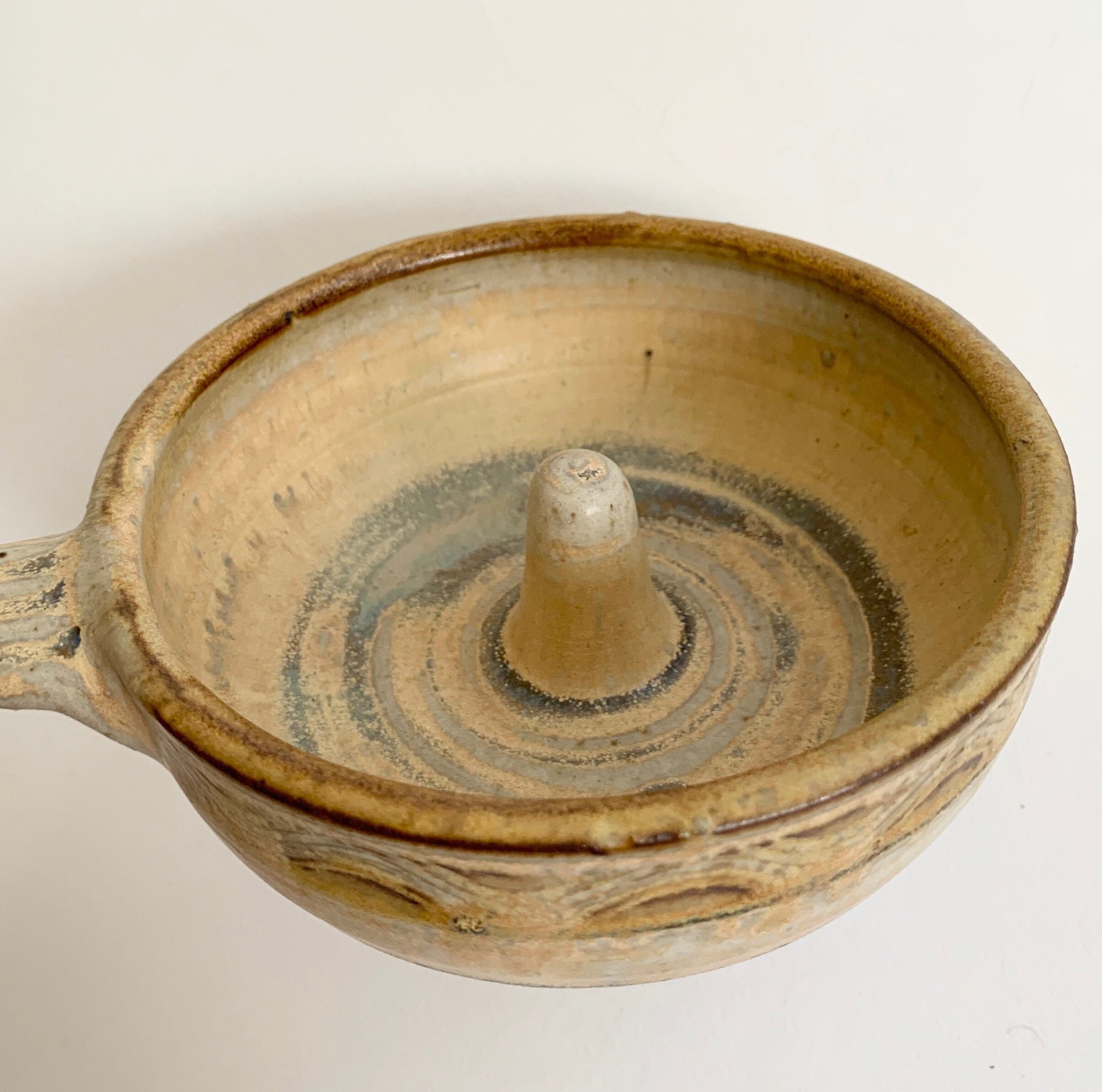 Ovenware Pottery Apple Baker Stoneware Baking Dish Crock Dish Vintage ...