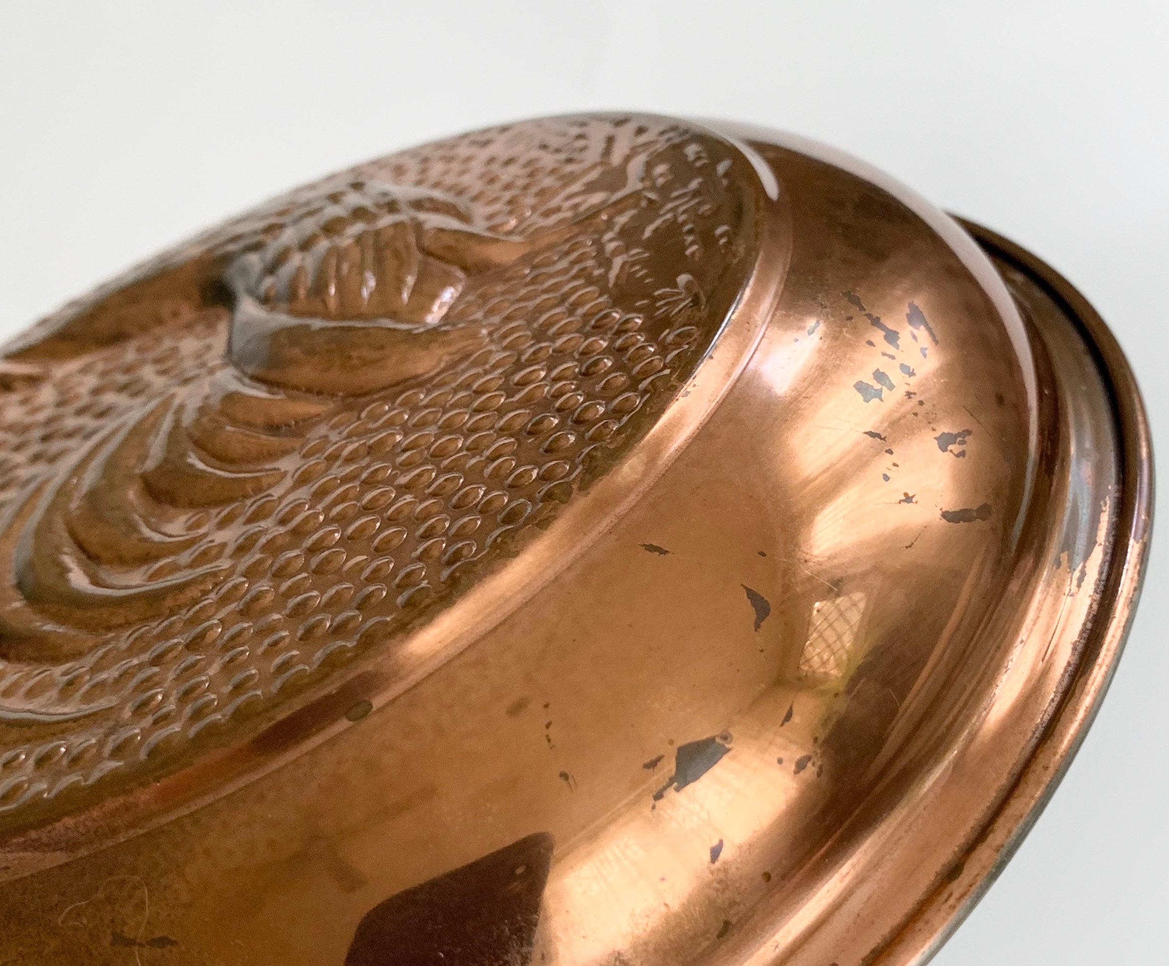 Rooster Copper Hanging Mold with Hook Baking Molds Mould Animal Chicken ...