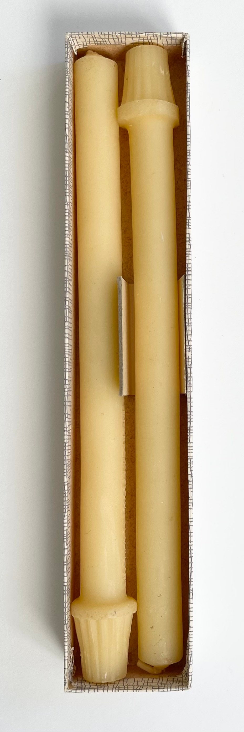 Religious Blessed Beeswax Candle in Original Box Set of Two Sacramental ...